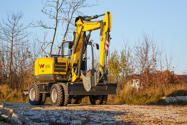 Mobilbagger Wacker Neuson EW100 10,0t - meaRent.de Vermietung von ...