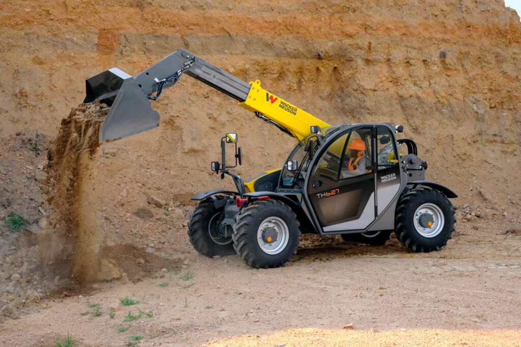 Teleskoplader Wacker Neuson TH627 4,2t - meaRent.de Vermietung von ...